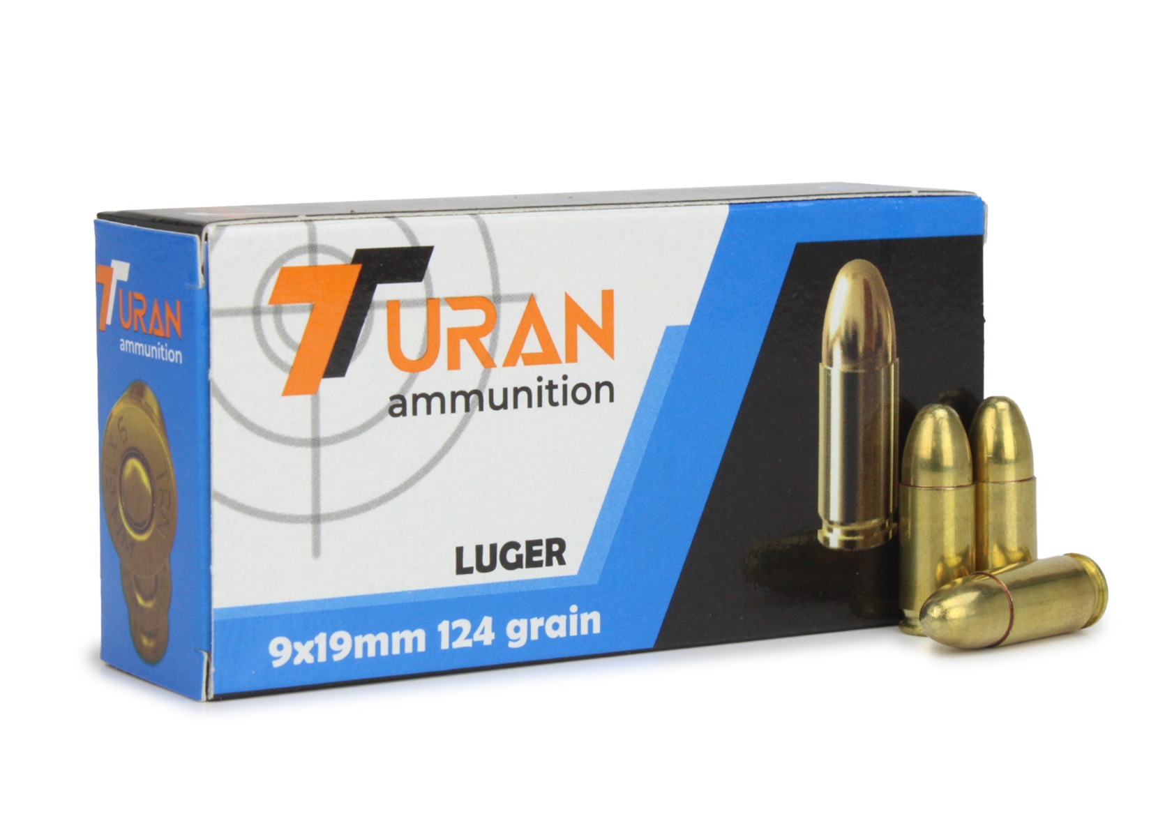 Turan 9mm 124 Grain FMJ Battle Packs 1000 Rounds $0.22 Each FREE S&H